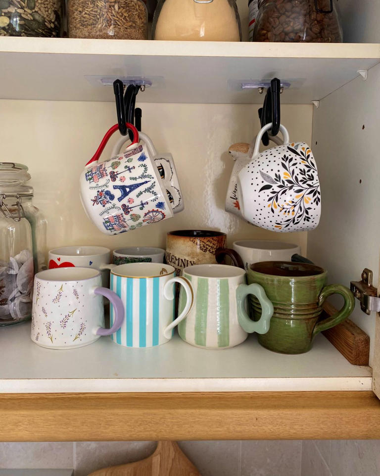 I've doubled my small kitchen's storage space using these 9 simple ...