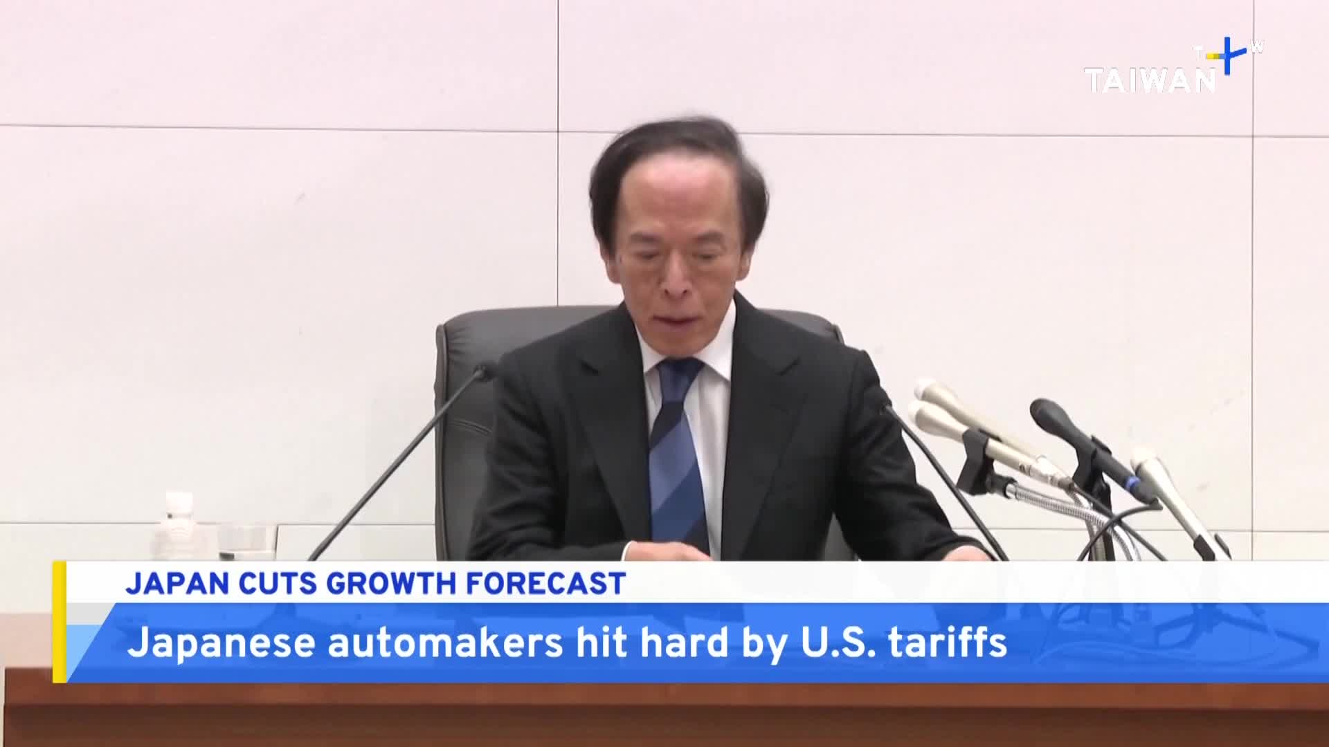 Japan Halves Growth Forecast as U.S. Tariffs Hit Automobile Industry ...
