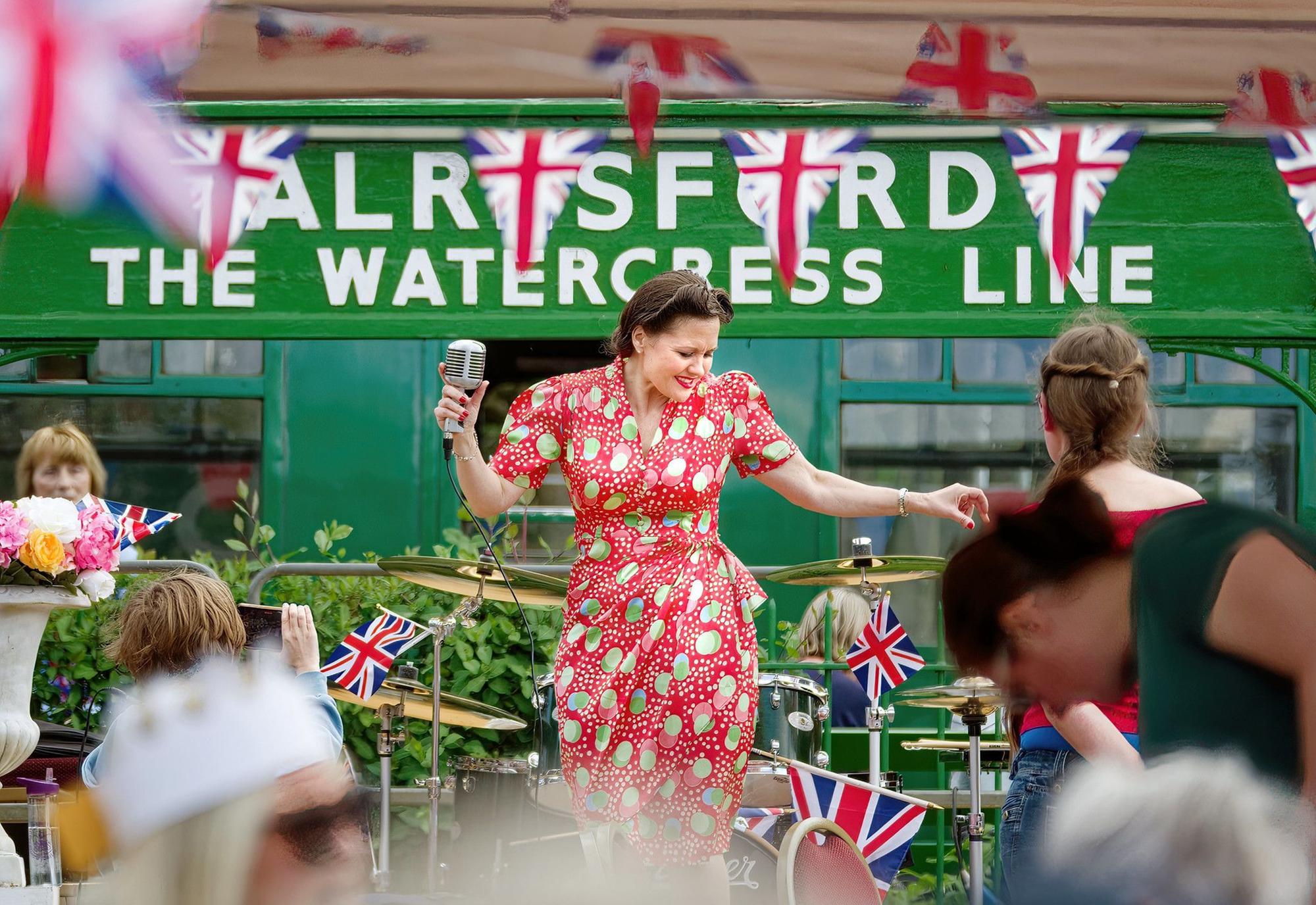 Step back in time at The Watercress Line to celebrate VE Day