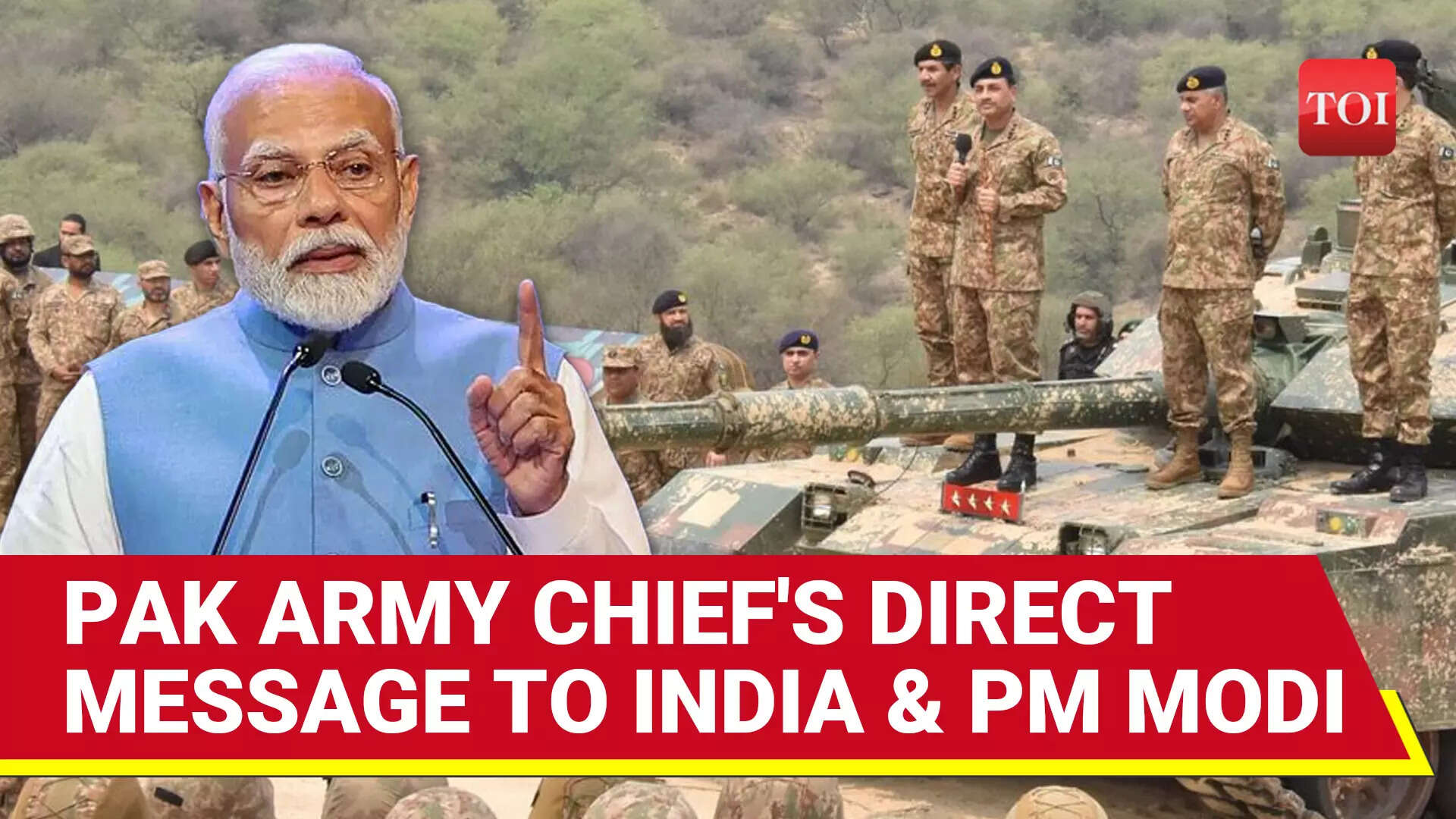 Pak Army Chief Mounts Battle Tank; Screams Revenge If Attacked By India ...
