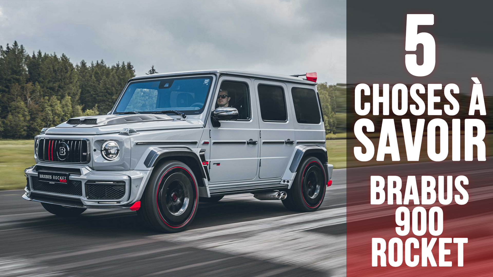 Brabus 900 Rocket Edition, 5 choses à savoir sur un tuning extrême du Mercedes Classe G