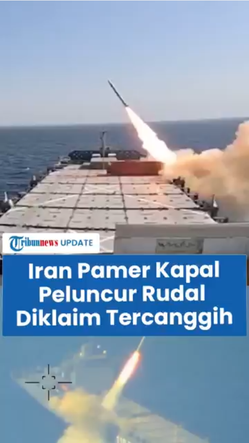 Iran Pamer Kapal Peluncur Rudal! Pakai Teknologi Canggih, Mampu Capai ...