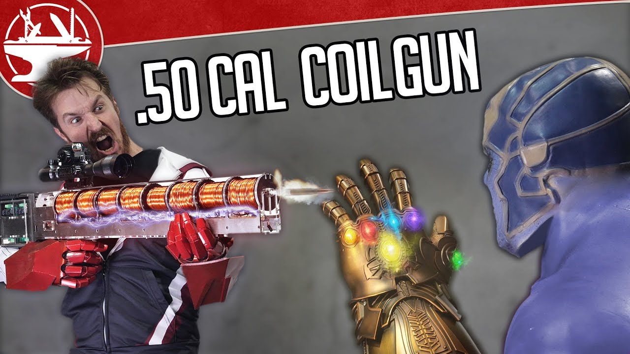 Creating a 50 Cal Coilgun: An Insane Electric Power Build