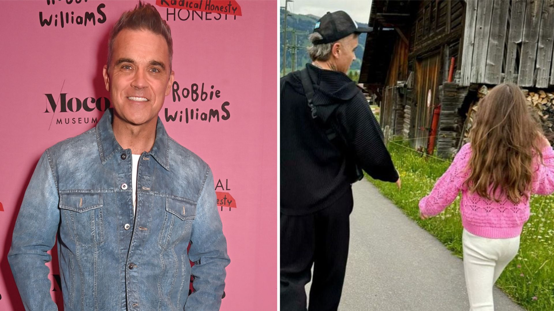 Inside Robbie Williams' eccentric art launch with wife Ayda and ...