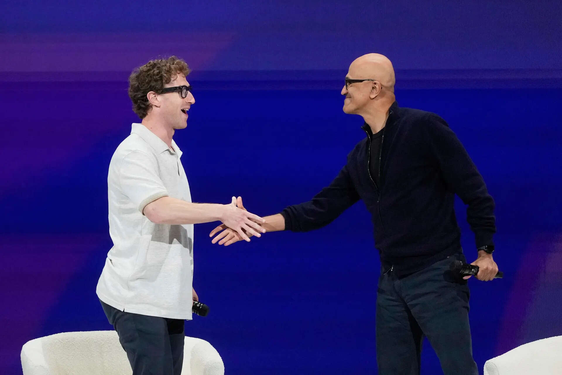 Microsoft and Meta Platforms lead Wall Street higher