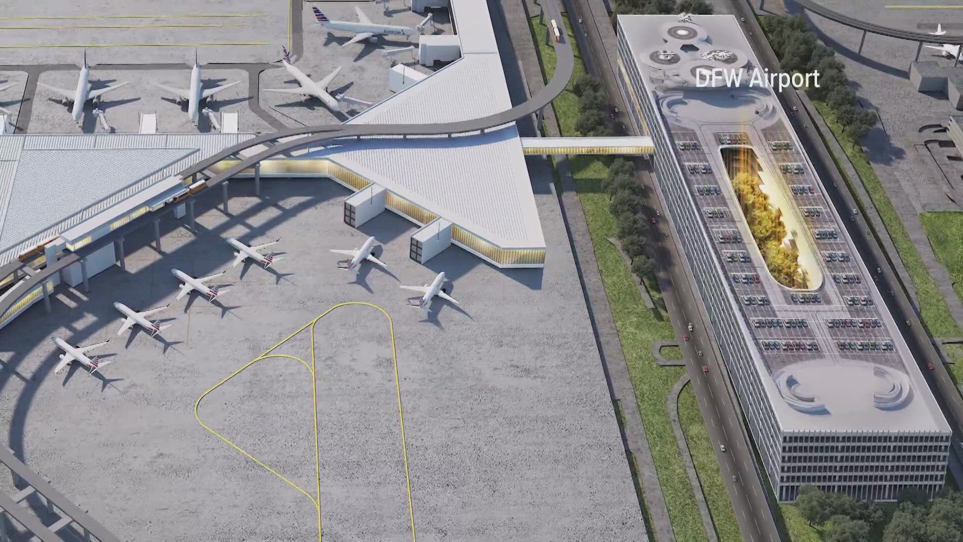 DFW Airport terminal expansion plan: Latest updates and renderings