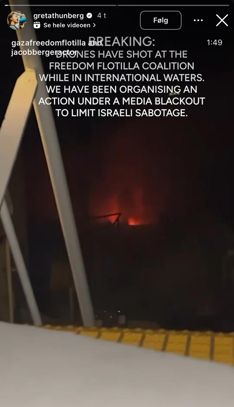 Greta Thunberg: – En krigsforbrytelse