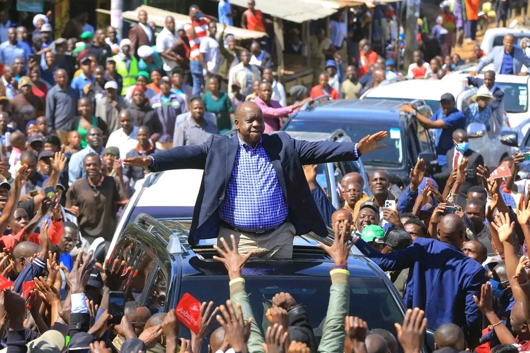 LIVE BLOG: Chants of 'Ruto Must Go' Disrupt Senator Onyonka's Speech