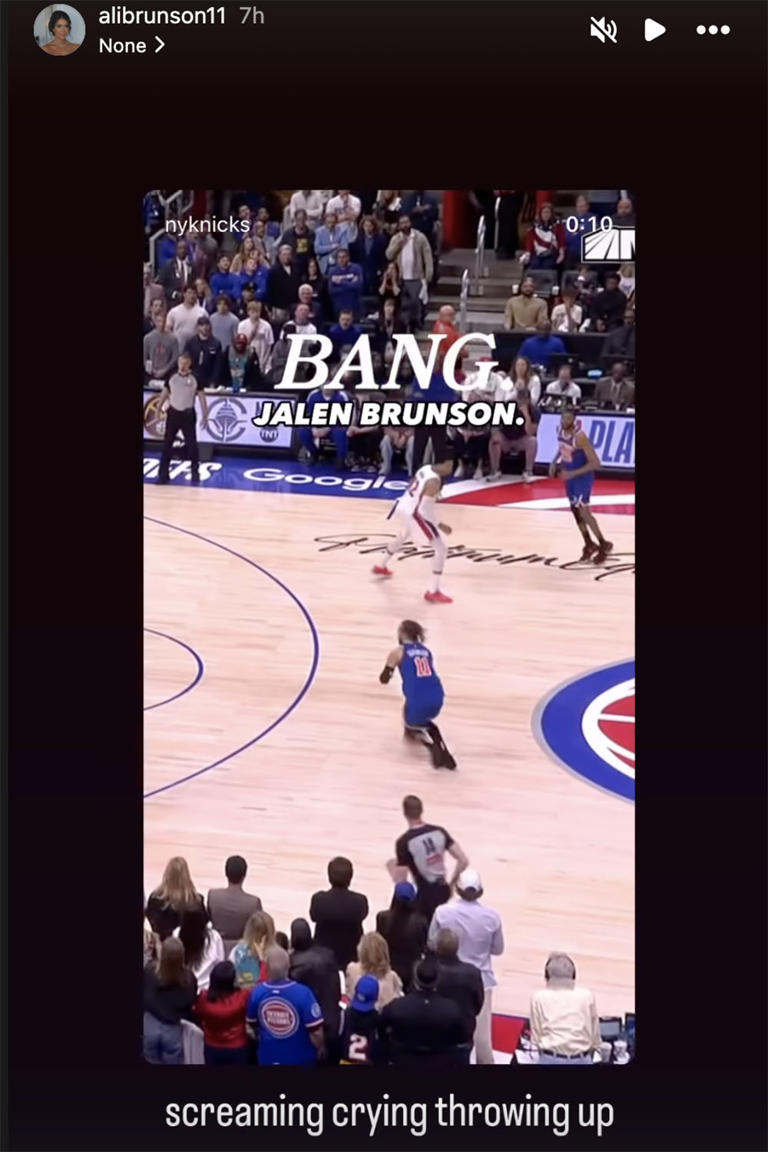 Ali Brunson went through a rollercoaster of emotions before Knicks ...