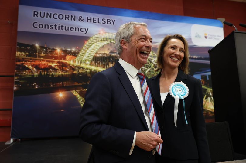 Seven key moments from inside Nigel Farage's knife-edge Runcorn Reform win