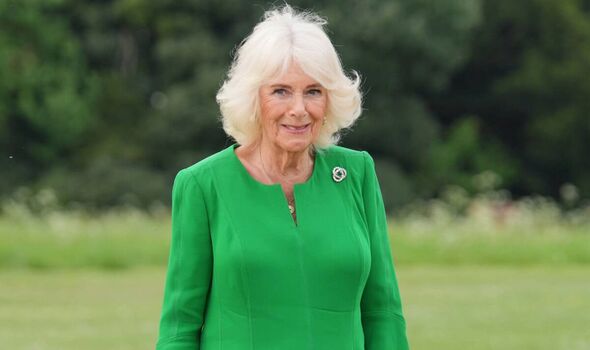 Queen Camilla's very cheeky gesture to King Charles caught on camera