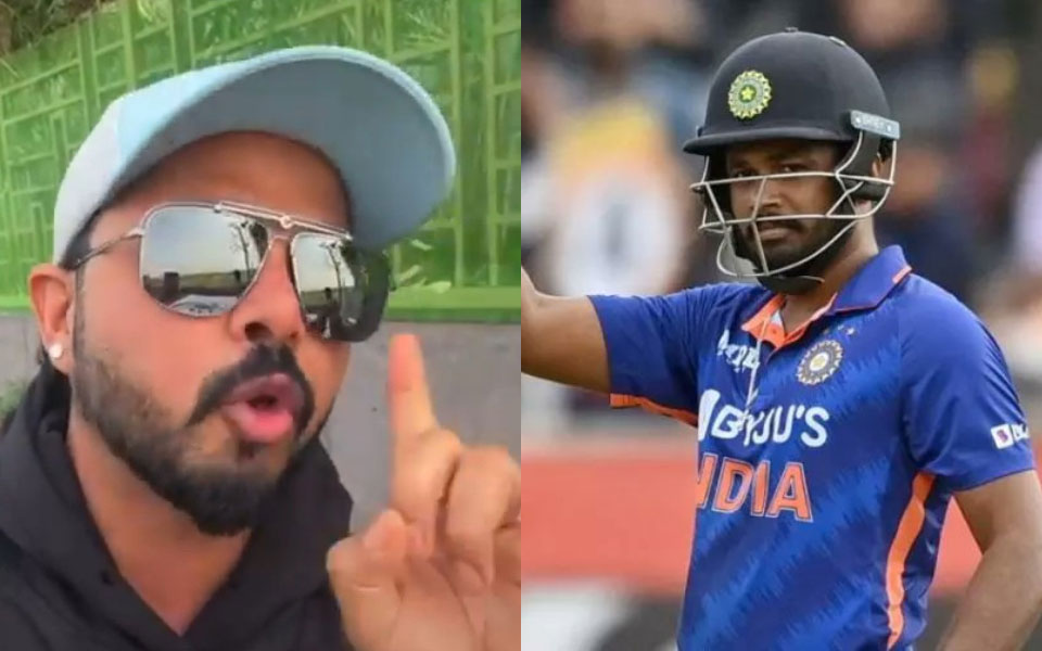 KCA suspends Sreesanth over Sanju Samson remarks