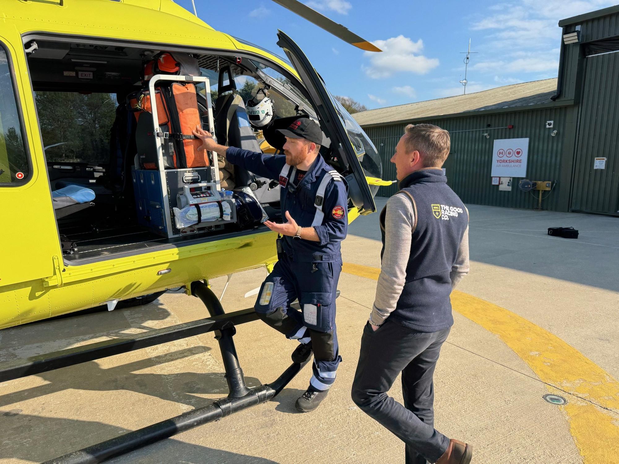Dual Champion Flat Jockey, Paul Hanagan, meets with Yorkshire Air ...