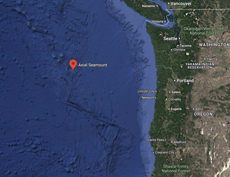 Huge underwater volcano situated off US coast could erupt 'any day now ...