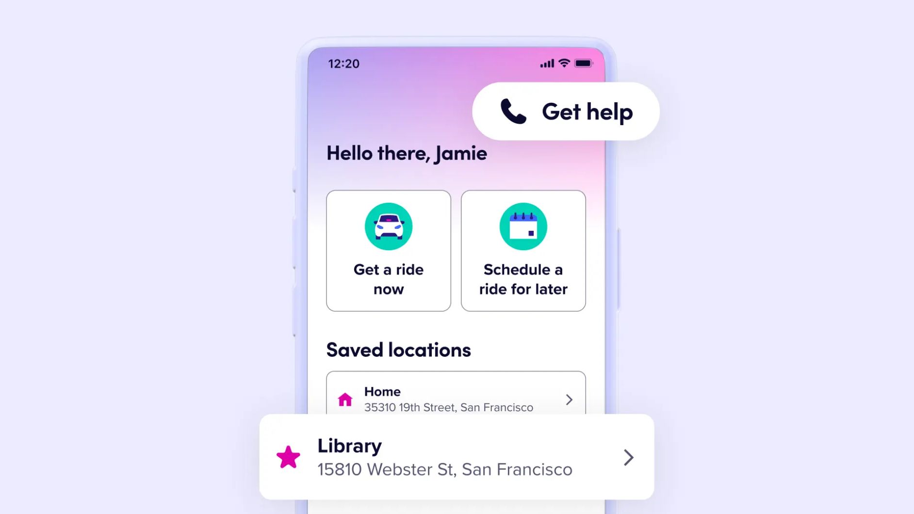 Lyft now has an easier-to-navigate UI designed to empower seniors