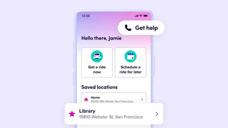 Lyft now has an easier-to-navigate UI designed to empower seniors