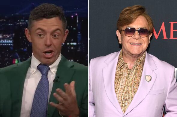 Rory McIlroy opens up on 'incredible' message from Sir Elton John after ...
