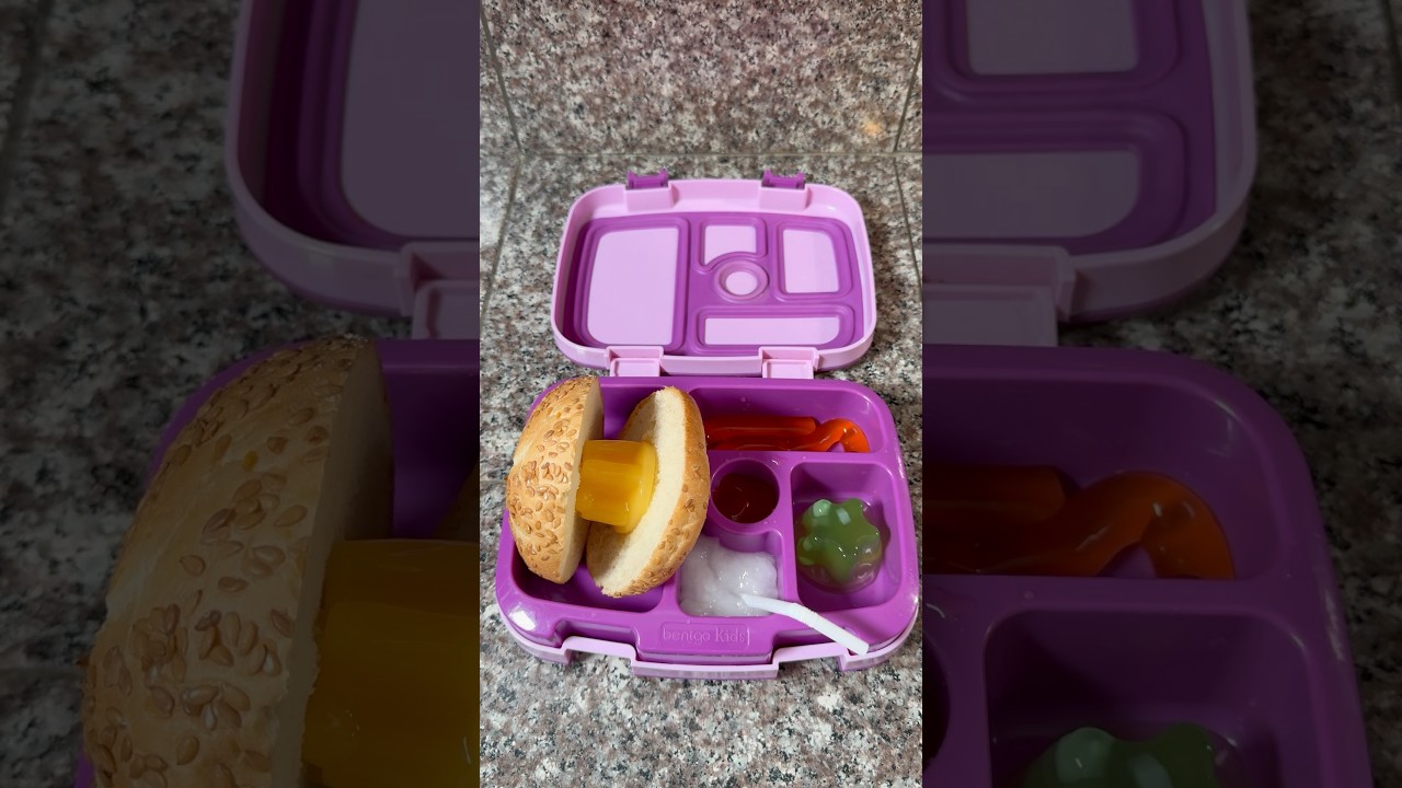 Packing school lunch with only jello today