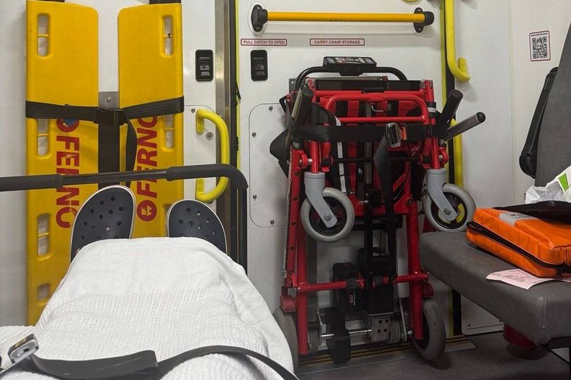 Eamonn Holmes rushed to hospital after suffering 'nasty fall'