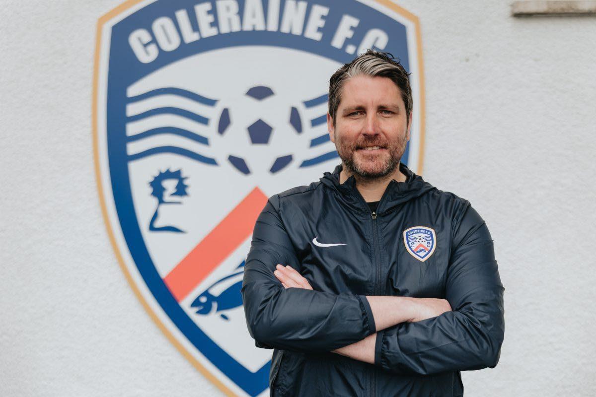 Coleraine Football Club announce Ruaidhrí Higgins as new first team manager