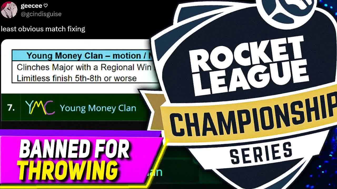 Rocket League Team BANNED: The Fall of Young Money Clan