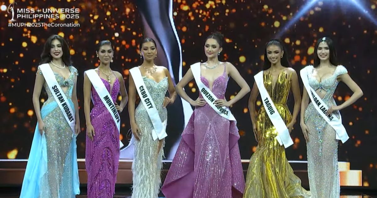 Transcript Miss Universe Philippines 2025 Top 6 Q A Portion