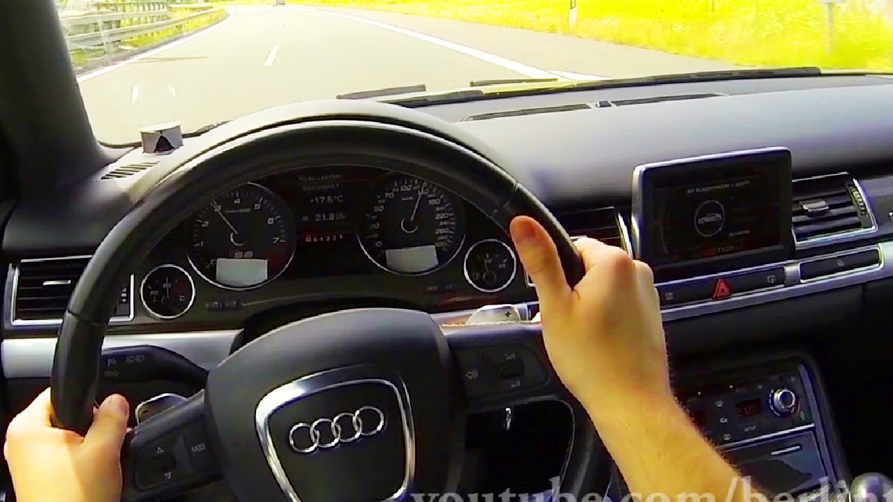 Audi S8 V10 in Action | Kickdown Acceleration POV Sound | BEST OF 2013 ...