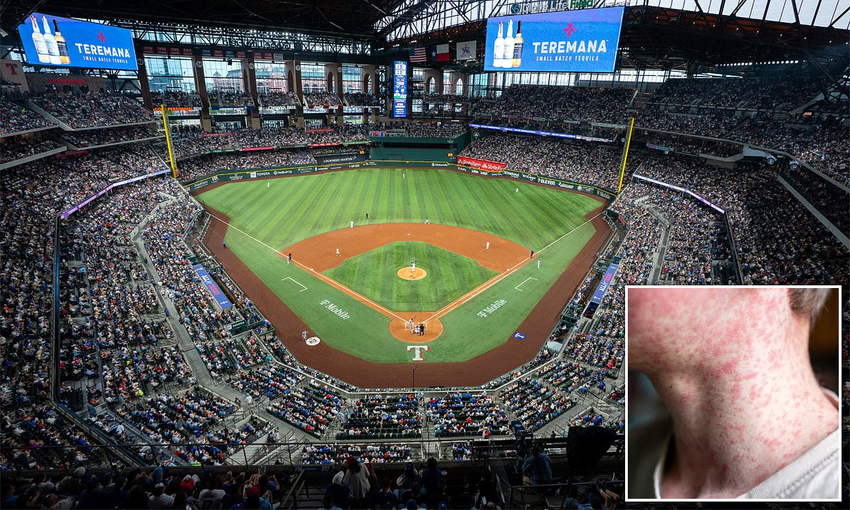 Fears of major outbreak of contagious disease after spectator falls ill ...