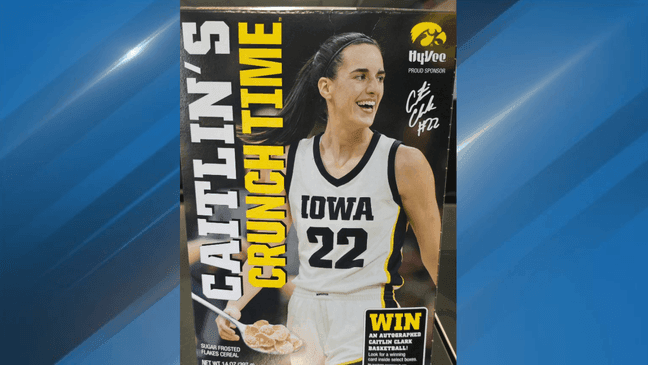 Score Caitlin Clark's new cereal at Hy-Vee and help boost youth ...