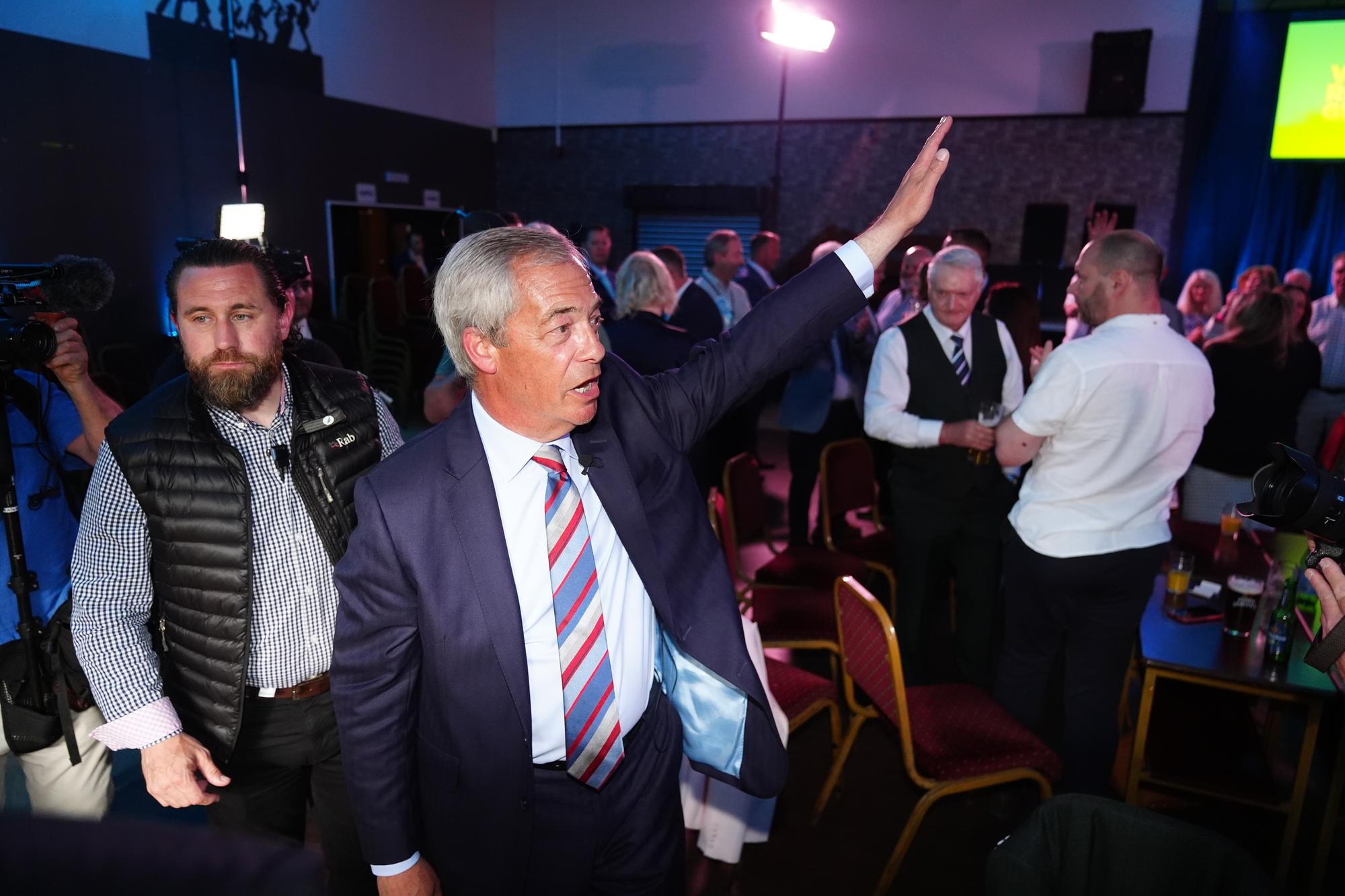 Nigel Farage's warning to Durham County Council staff as East Durham ...