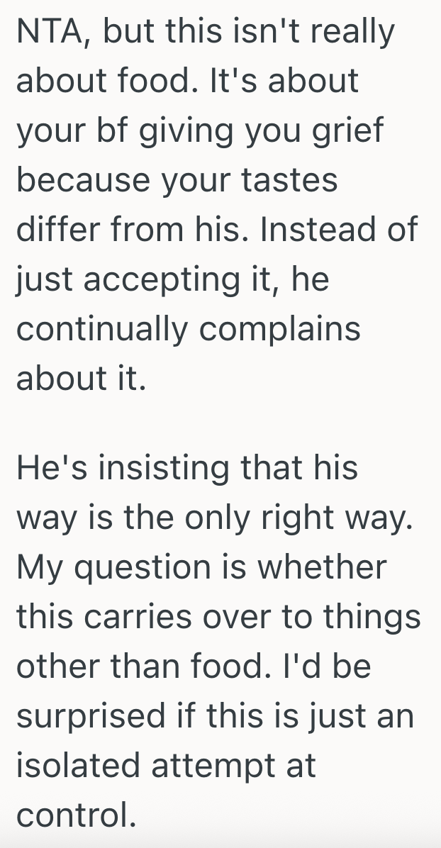 Her Boyfriend Thinks She’s A Picky Eater Because She Doesn’t Like Fish ...