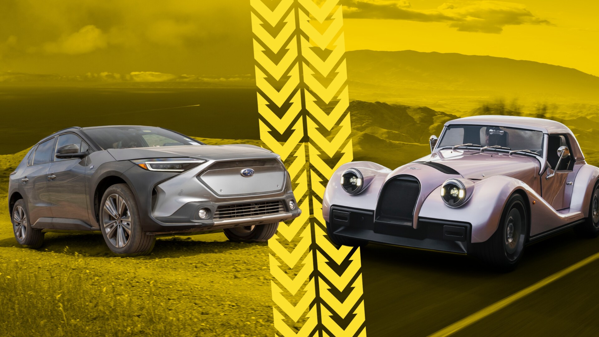 Morgan Supersport vs Subaru Solterra, emociones retro vs aventura eléctrica