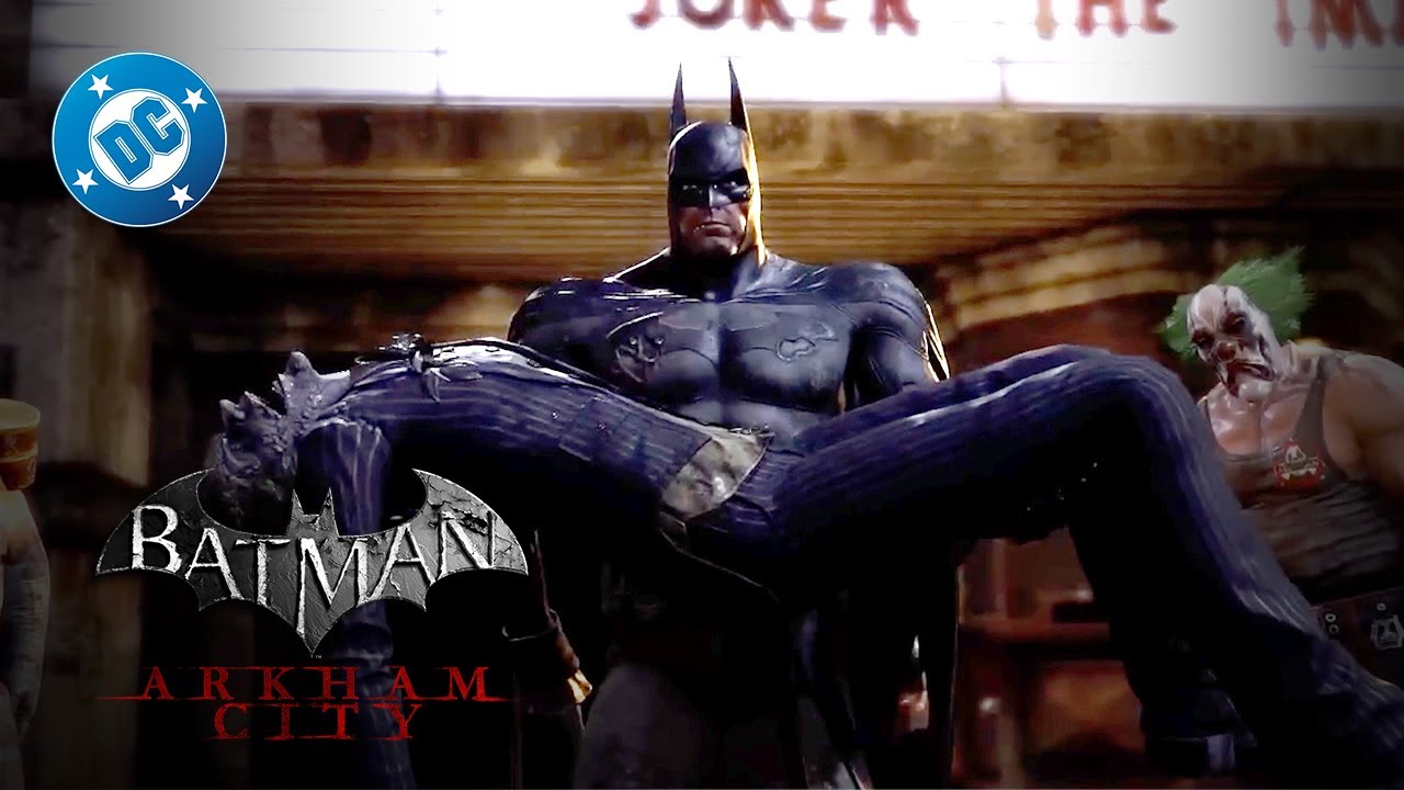 Batman: Arkham City - The Joker's Death | Super Scenes | DC