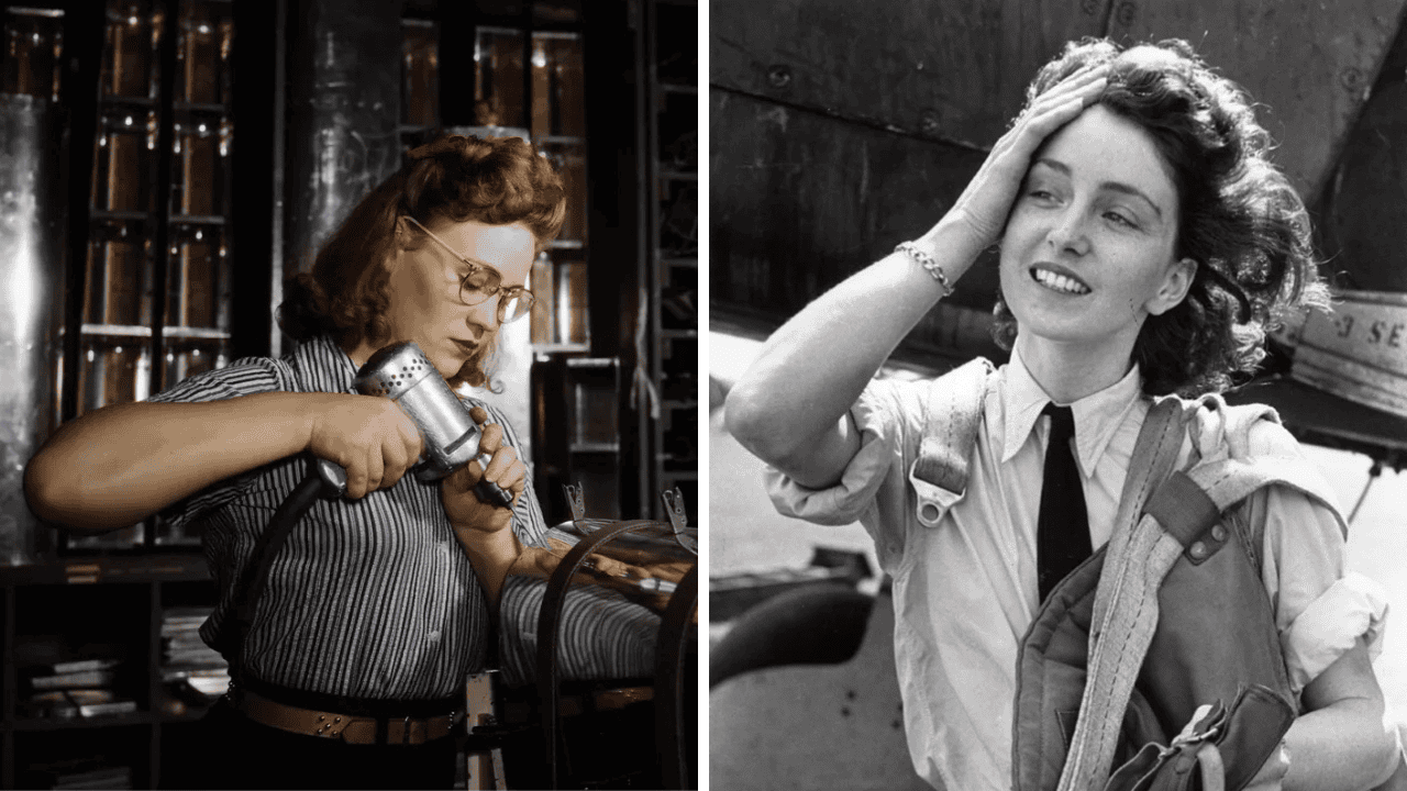 30 Rare Photos of Women During World War II
