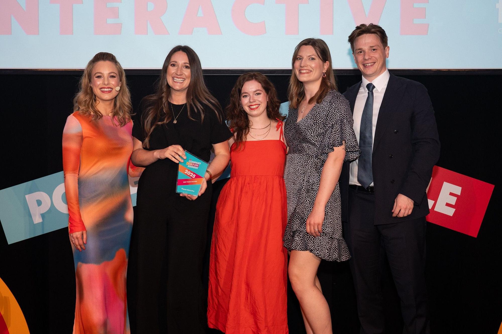 Engage celebrates double win at UK Company Culture Awards