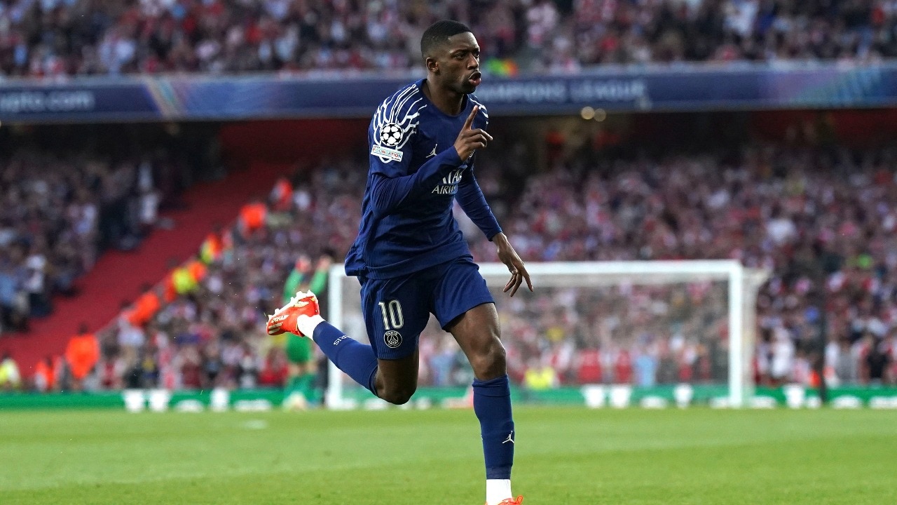 PSG confirm Ousmane Dembele hamstring injury ahead of crucial Arsenal clash