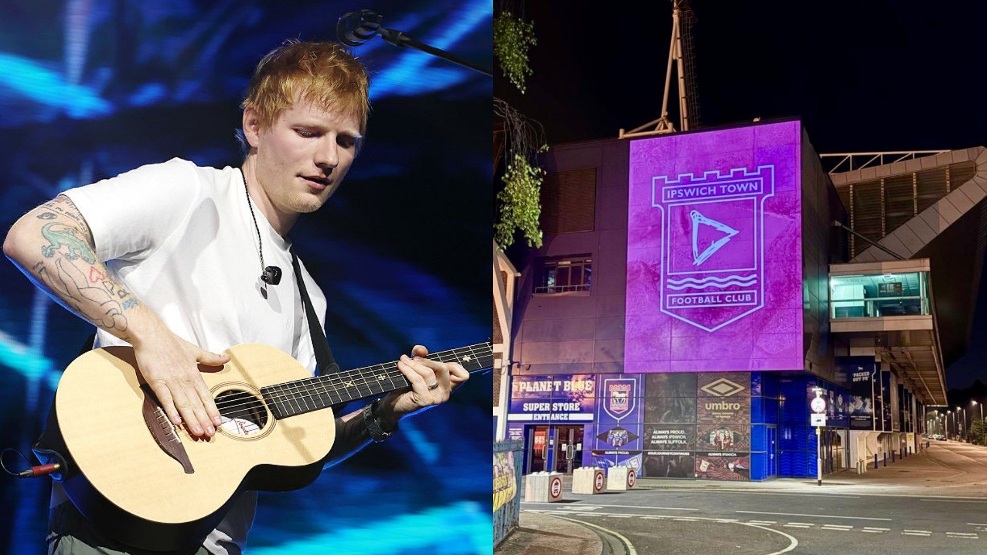 'Been such a dream' - Ed Sheeran's 'badgering' of Ipswich Town pays off ...