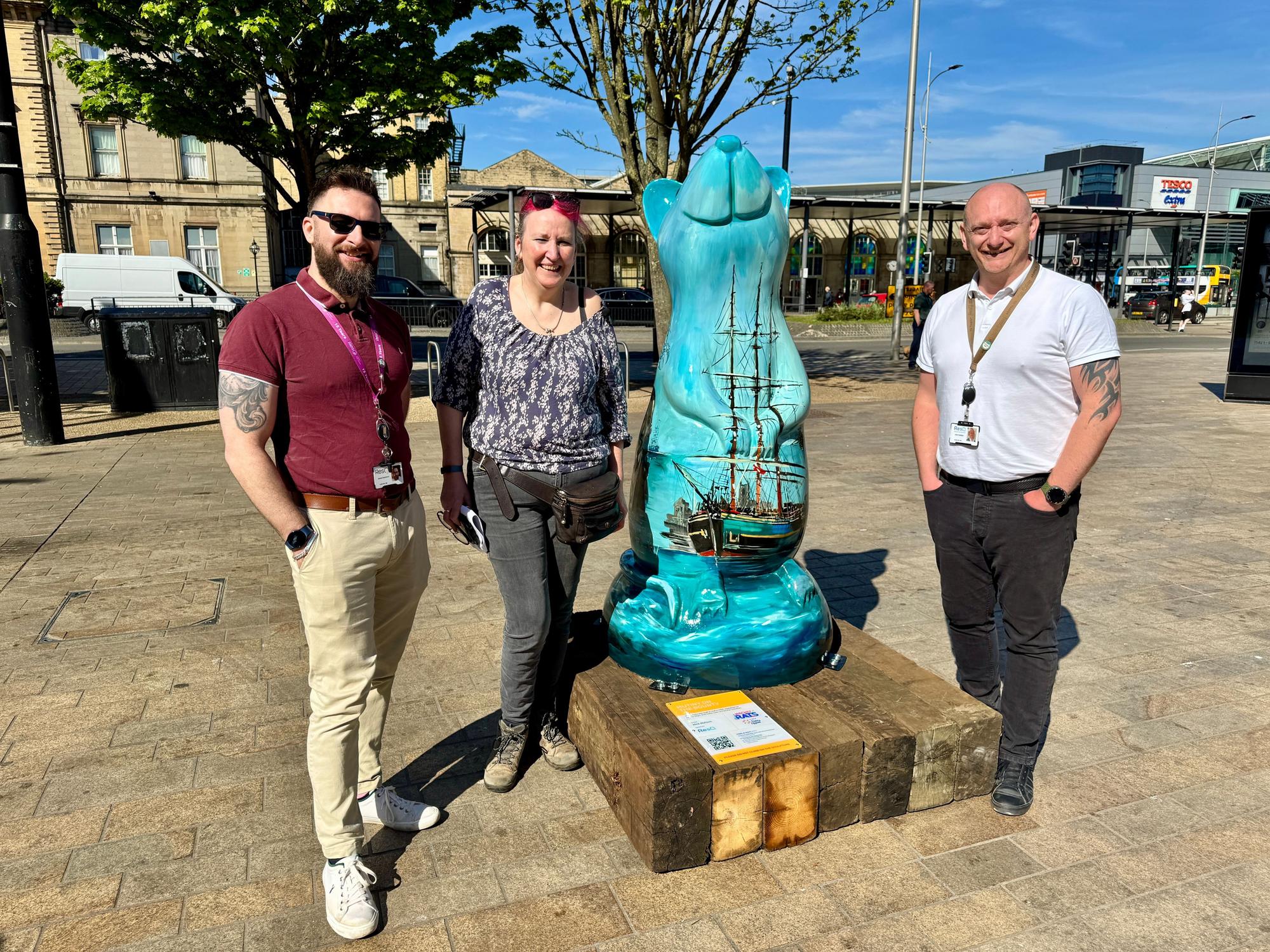 A Mischief of Rats sculpture trail goes live tomorrow