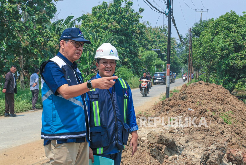 Dukung keterbukaan, PJT II Cek Langsung Progress Pekerjaan Normalisasi ...