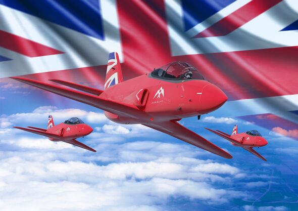 The UK jet tipped to replace ageing Red Arrows' fleet edges closer amid ...