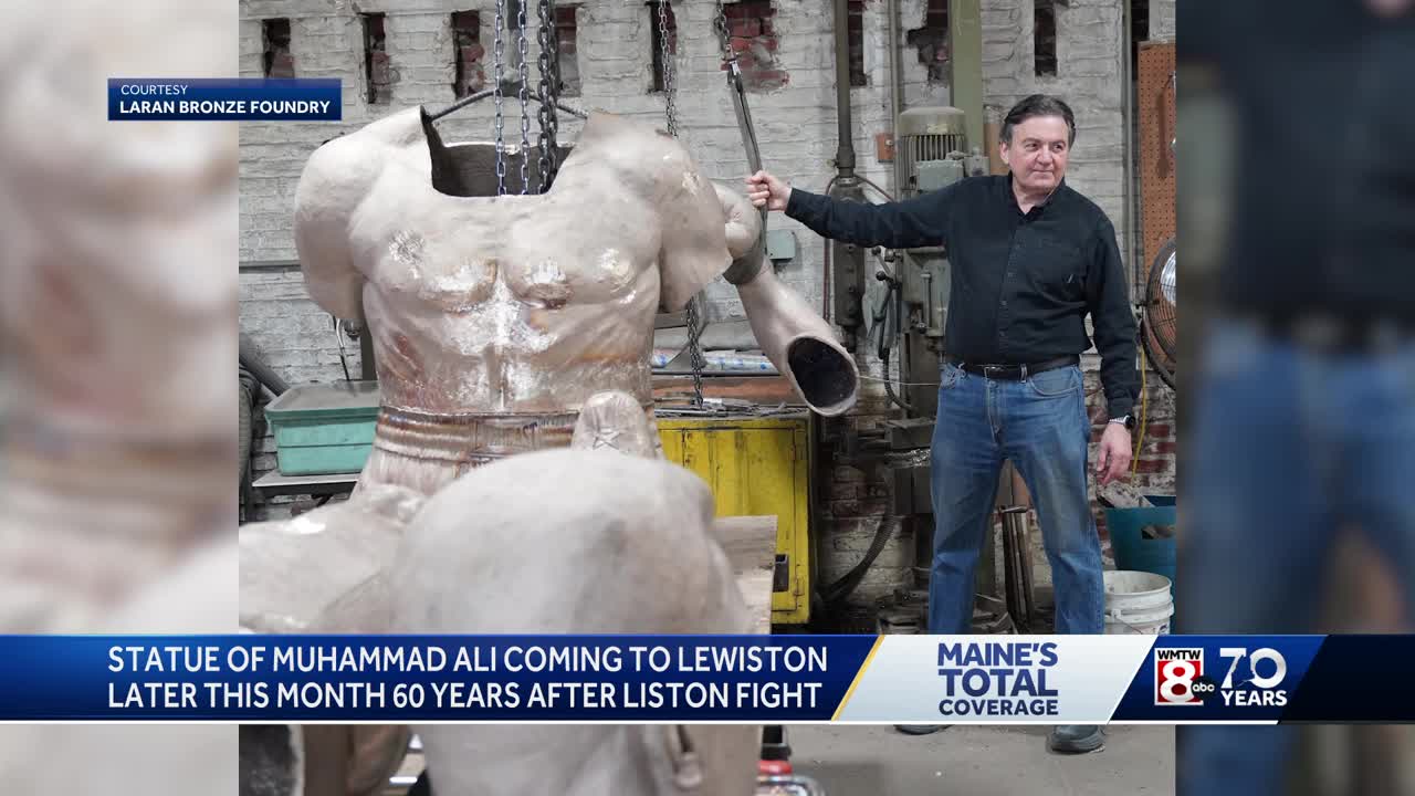 Muhammad Ali statue coming to Lewiston later this month