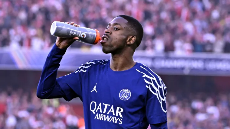 Will PSG's Ousmane Dembele miss the UCL second leg against Arsenal ...