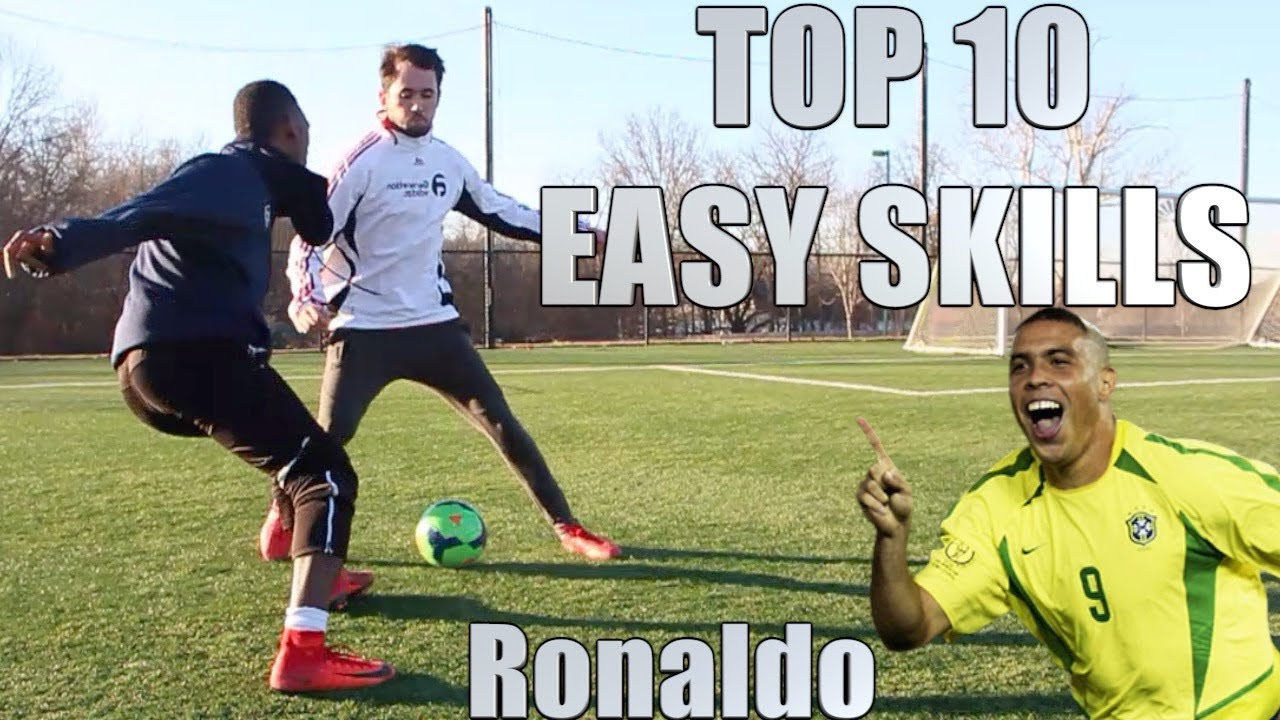🔥 10 Easy Skill Moves to Beat Defenders – Real Ronaldo Style Footwork ⚽🪄