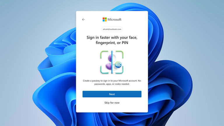 Microsoft makes passkeys the default authentication method for all new ...