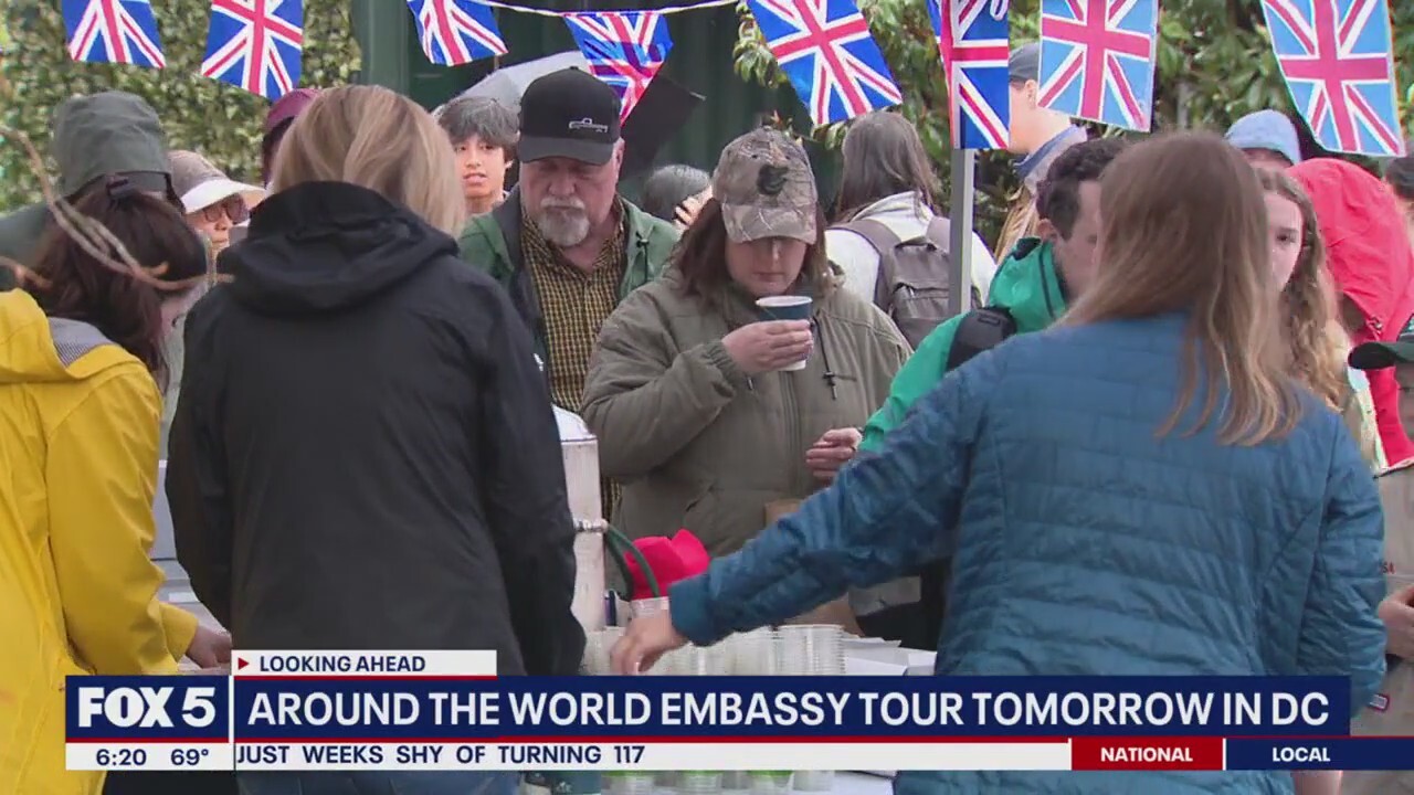 Dozens of embassies in DC open doors to public