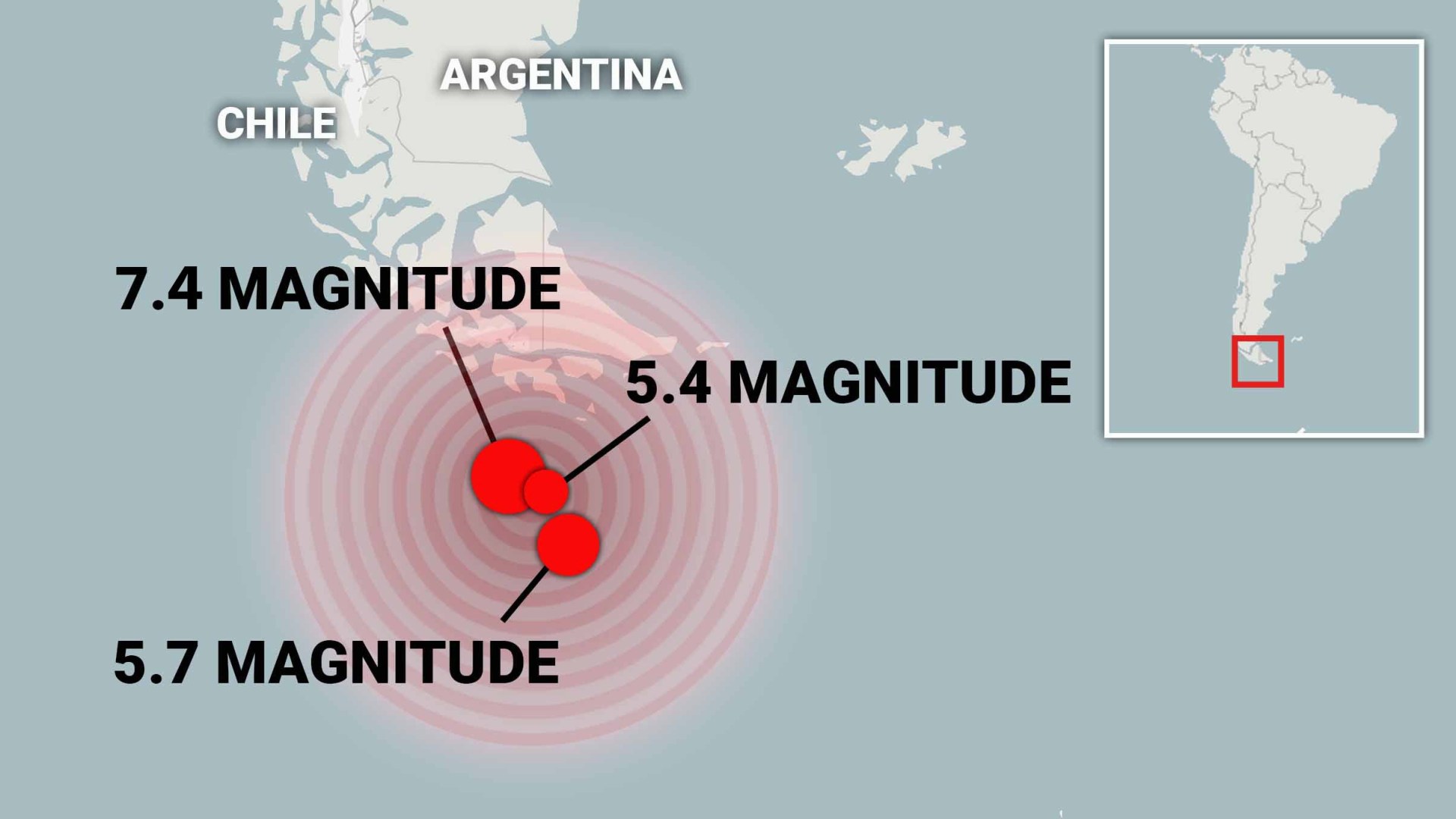 Huge 7.5-magnitude earthquake off coast of Argentina and Chile sparks ...