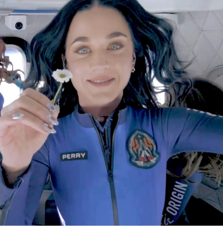 Katy Perry Revealed Why She Brought a Flower on Her Space Flight