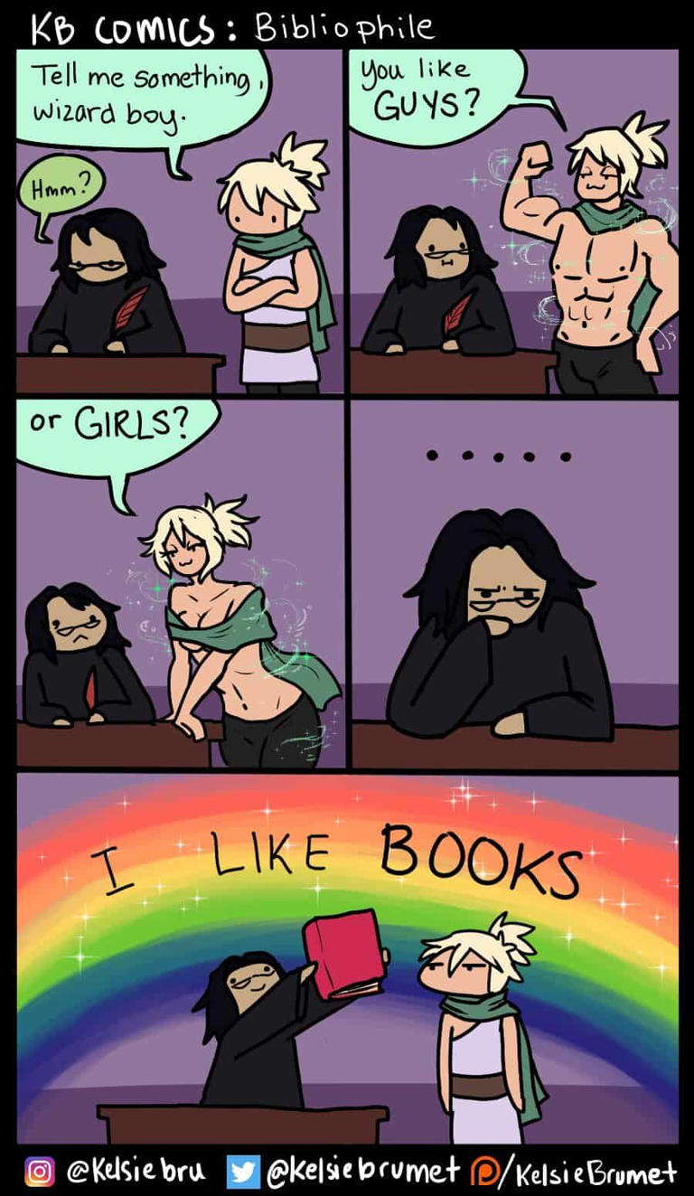 50 Hilariously Clever Cartoons From KB Comics Creator Kelsie Brumet