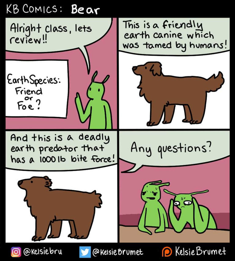 50 Hilariously Clever Cartoons From KB Comics Creator Kelsie Brumet