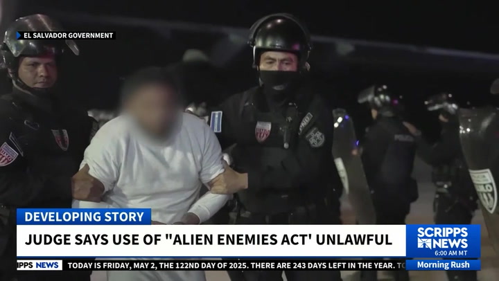 Texas Judge Blocks Trump's Use of Alien Enemies Act